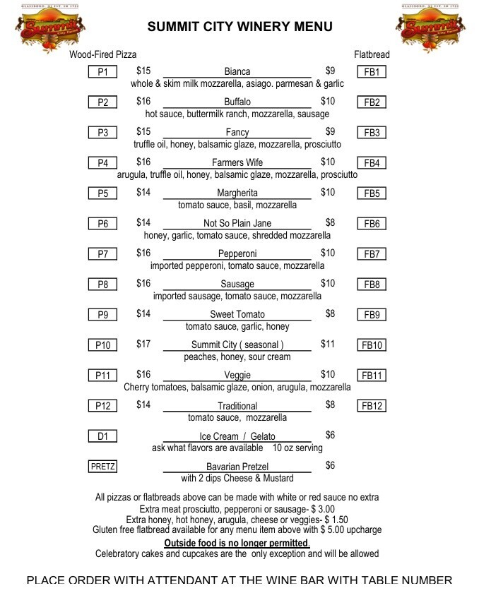 SUMMIT CITY FOOD SERVICE • Summit City Farms and Winery